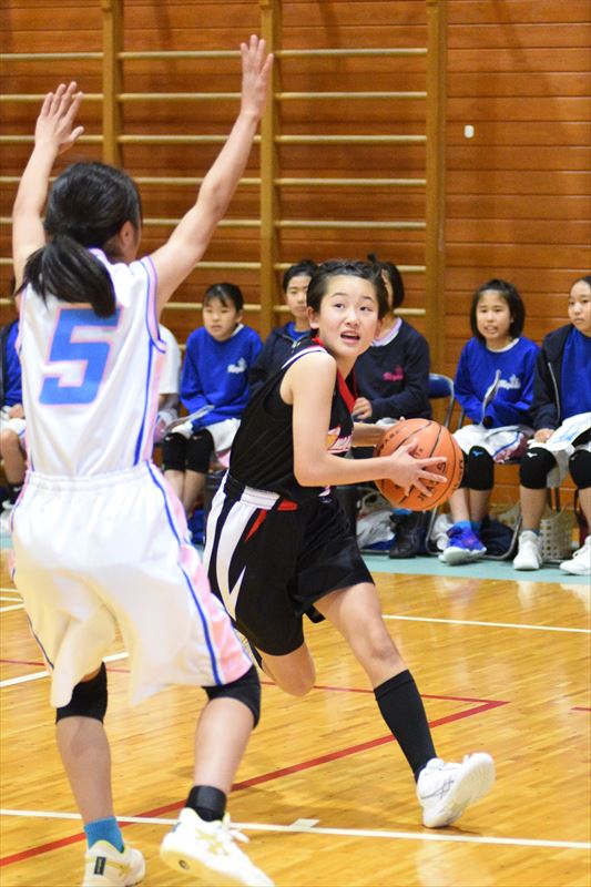 ミニバスケットボール第3回U12県後期トップリーグ（女子2次リーグ）｜WEB写真館 スポーツ｜WEB写真館｜下野新聞デジタル